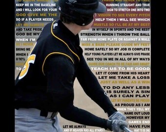 Popular items for baseball prayer on Etsy