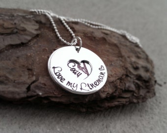 Lineman necklace | Etsy