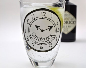 Popular items for gin o clock on Etsy