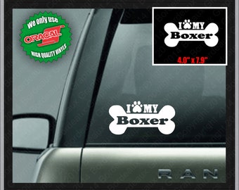 Popular items for boxer decal on Etsy