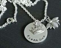 Popular items for queen bee necklace on Etsy