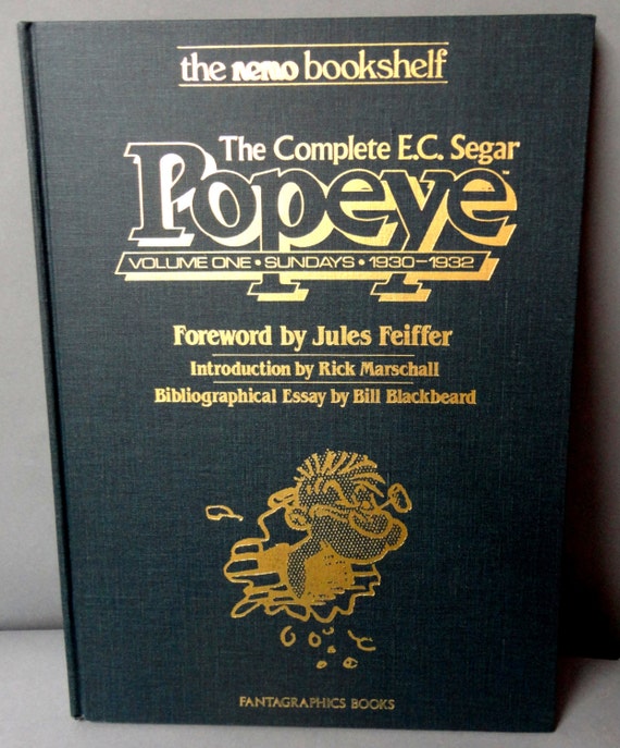 Complete E C Segar POPEYE Vol 1 THIMBLE THEATRE Sunday