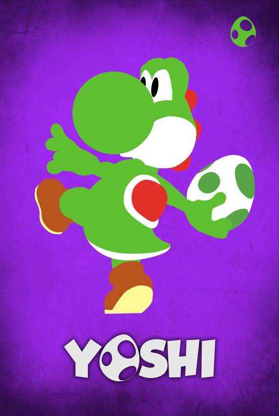 Items similar to Yoshi Poster on Etsy