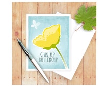 Unique chin up buttercup related items | Etsy