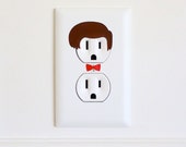Electric Outlet Stickers by ElectricStickerCo on Etsy