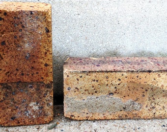 St Louis Brick TWO Iron Ore Bricks from 1908