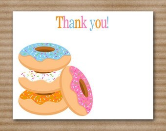 Popular items for donut thank you on Etsy