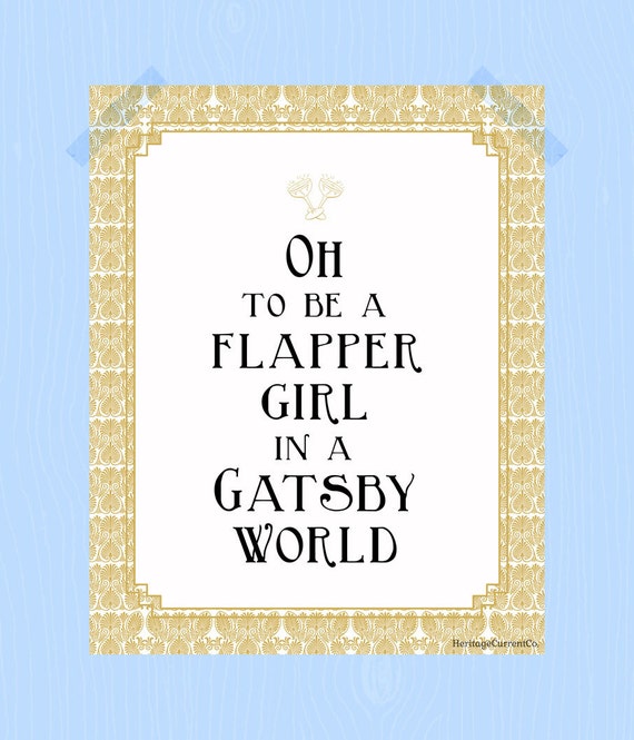 1920 Flapper Girl Quotes