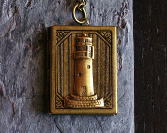 Nautical locket | Etsy