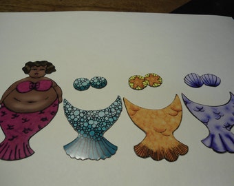 Popular items for fat mermaid on Etsy