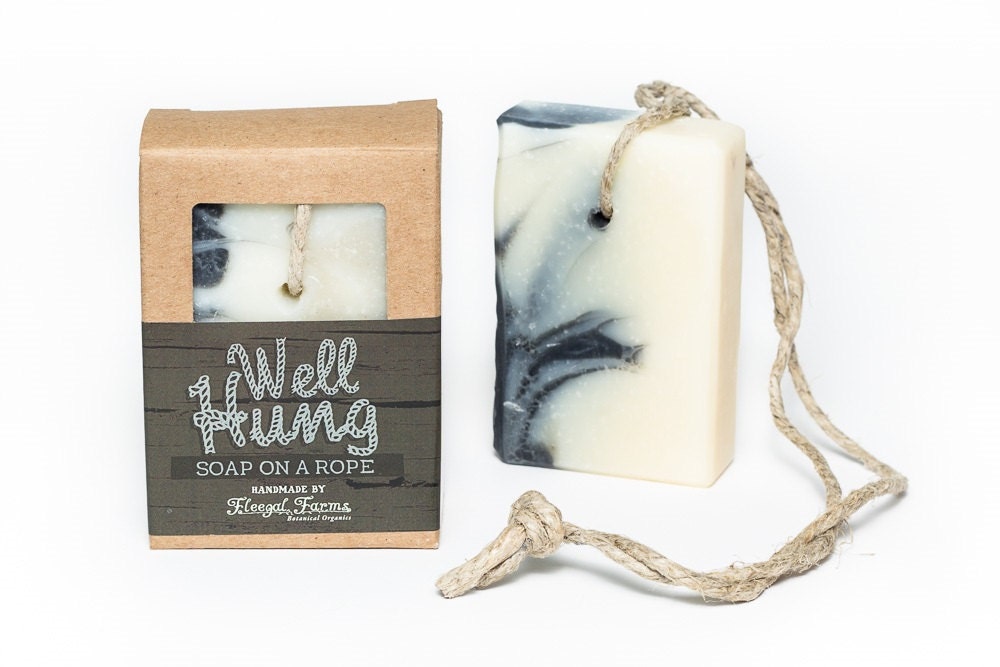 Well Hung Soap™ Soap On A Rope. Ready To Ship. Gifts for Men.