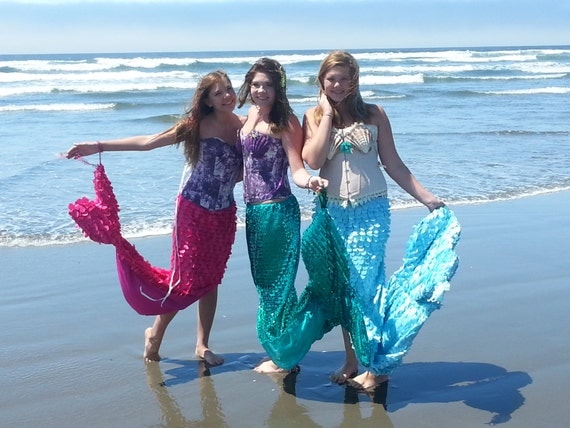 Adult Teen Mermaid Costume