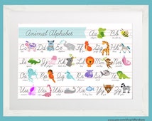 Popular items for zoo alphabet on Etsy
