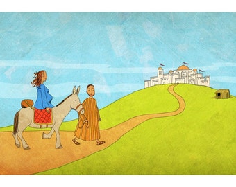 The Jesus Storybook Bible Signed Print Page by JagoIllustration