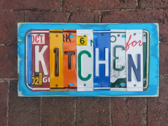 Items Similar To KITCHEN 7 Letter License Plate Eat Here Self Serve items-similar-to-kitchen-7-letter-license-plate-eat-here-self-serve