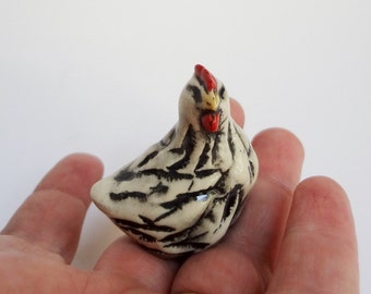 Pottery chicken | Etsy