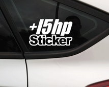 15 HP Sticker