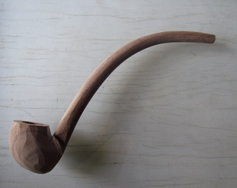 Walnut Wooden Smoking Pipe DIY
