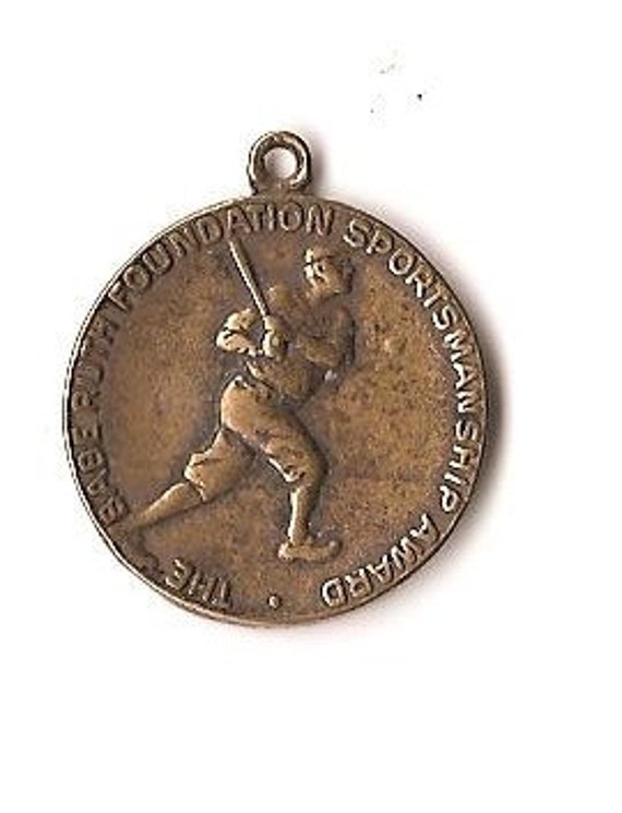 Babe Ruth Sportsmanship Award medal by TonysCollectibles on Etsy
