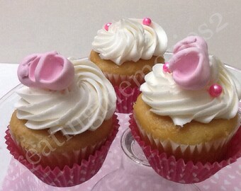 Girls cupcake shoes | Etsy