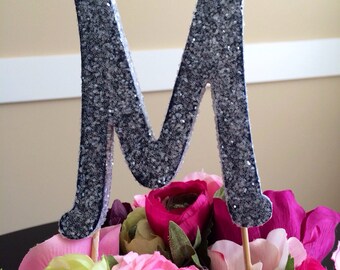 CUSTOM Glitter Cake Topper