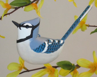 Popular items for blue jay bird on Etsy