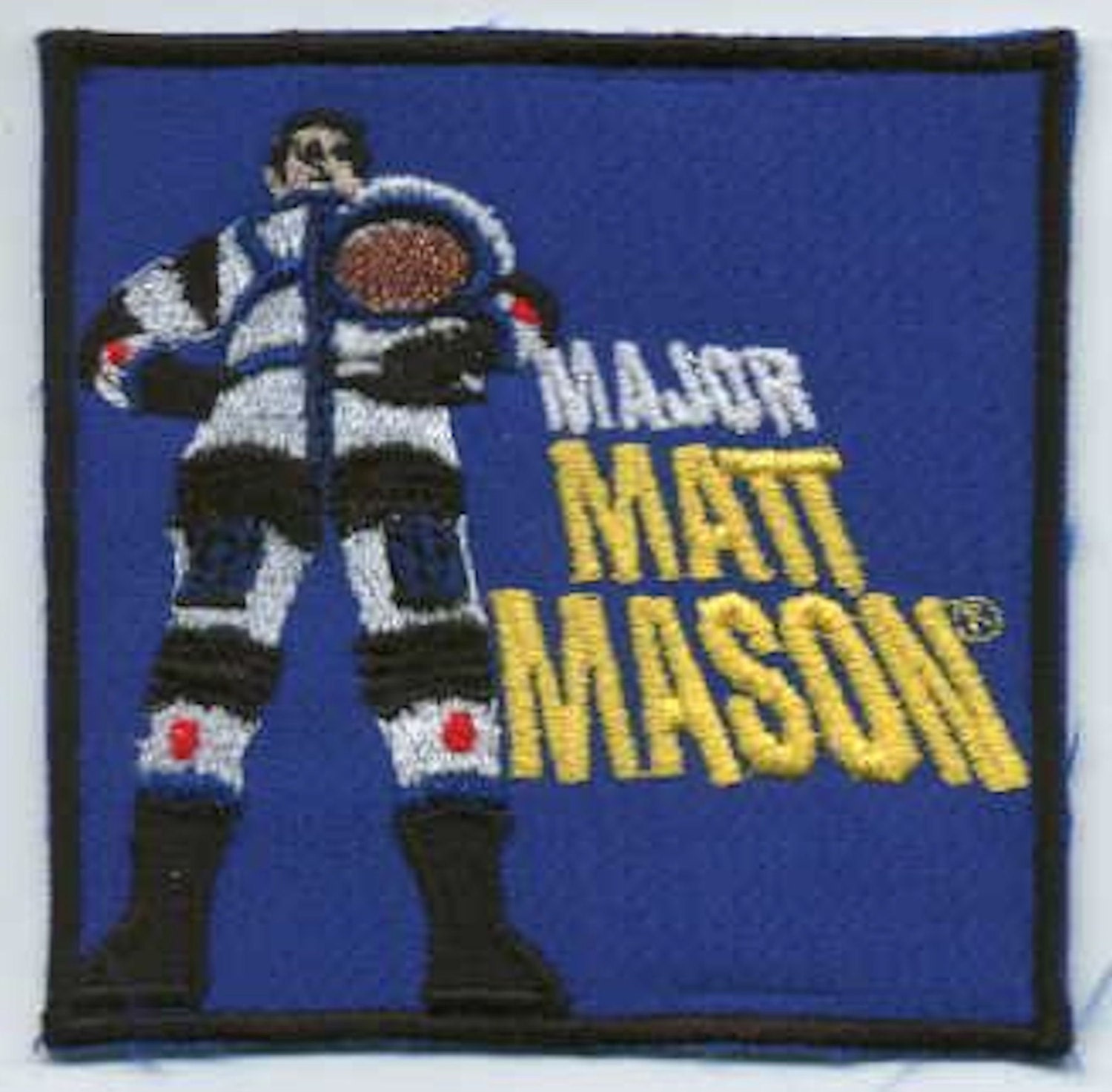 Major Matt Mason 3.75 Embroidered Patch