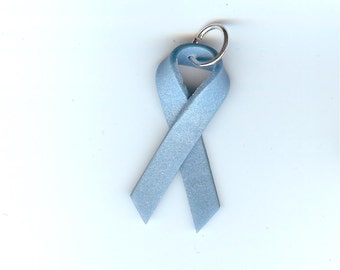 Blue Prostate Cancer Ribbon