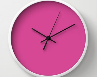 Popular items for pink clock on Etsy