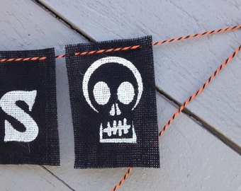 PROST Burlap Banner German Toast Cheers Bunting by AlohaInspired