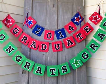 Unique graduation garland related items | Etsy