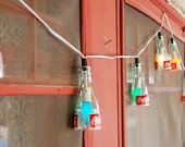 Items similar to String Lights - Reclaimed Coke Bottle on Etsy