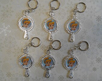 Cinderella key chain | Etsy