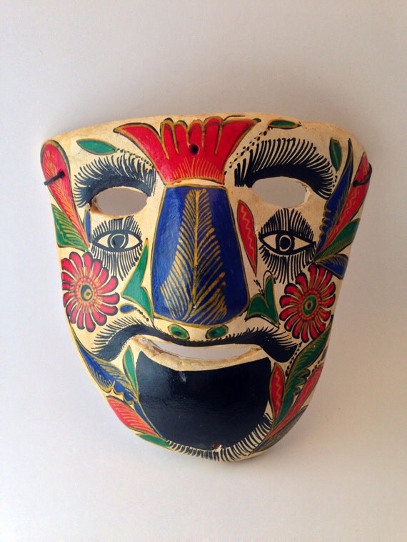 Items similar to Unique Native Pacific Islander Decorative Tribal Mask ...