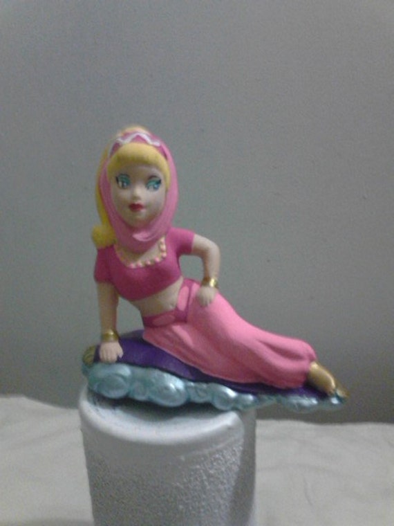 I Dream Of Jeannie Ceramic Figurine By Lifelesscomplicated On Etsy