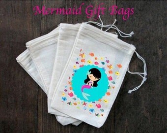 Mermaid Party Favors-Mermaid Party Favor Bags-Mermaid Treat Bags ...