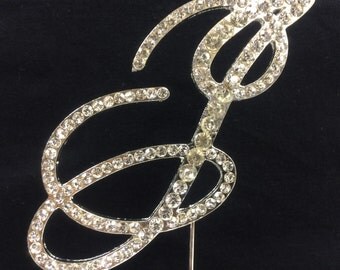 Letter j cake topper | Etsy