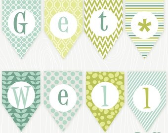 Get well banner | Etsy