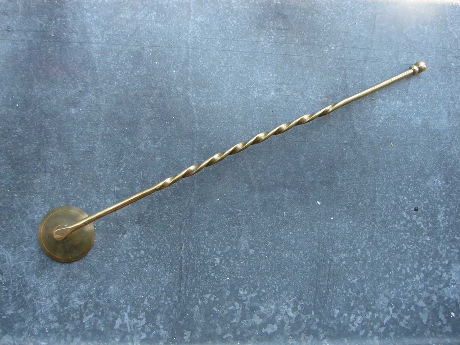 Vintage Solid BRASS CANDLE SNUFFER / old interior decor – Haute Juice