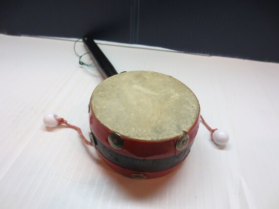 Den-Den Daiko Drum Tik Tak Drum Whirling Drum Dugi Dugi