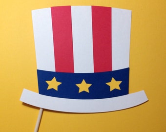 Unique uncle sam hat related items | Etsy