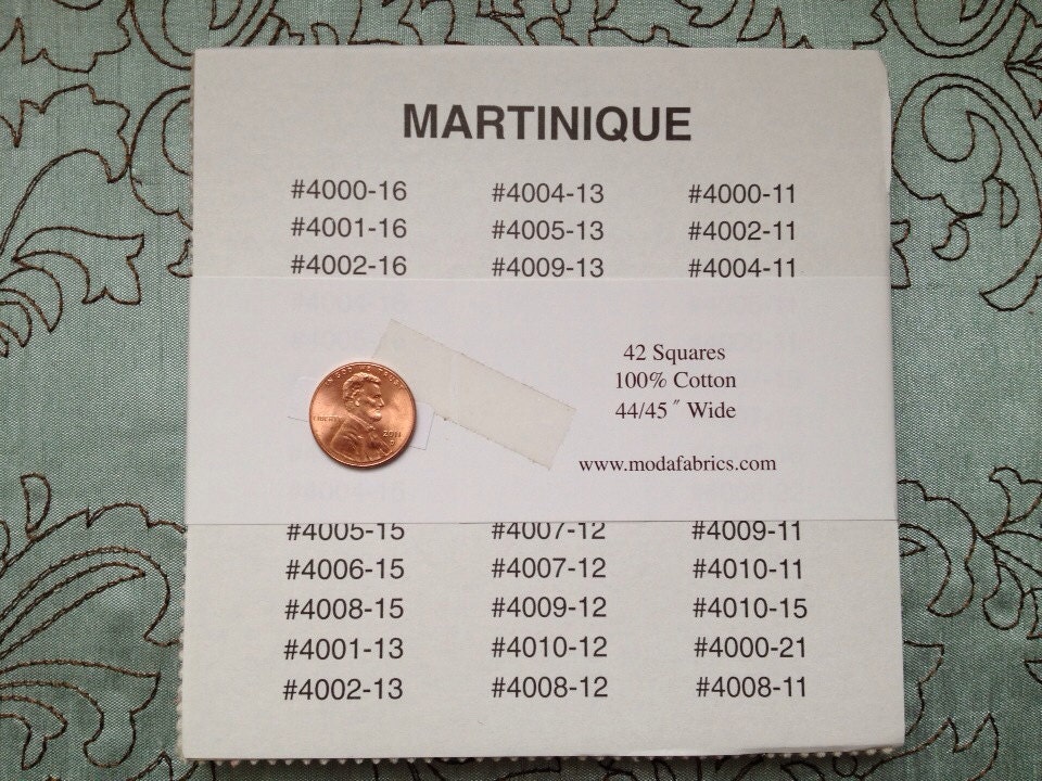 Martinique by 3 Sisters for Moda Fabrics Charm Pack OOP