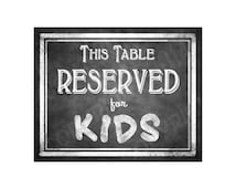 Popular items for reserved sign on Etsy