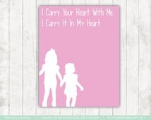 Unique i carry your heart related items | Etsy