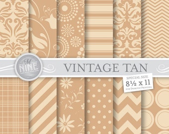 Popular items for tan digital paper on Etsy