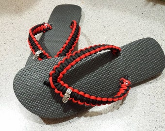 Popular items for paracord flip flops on Etsy