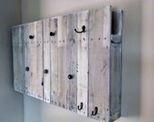 Items similar to Custom coat rack made from reclaimed wood on Etsy
