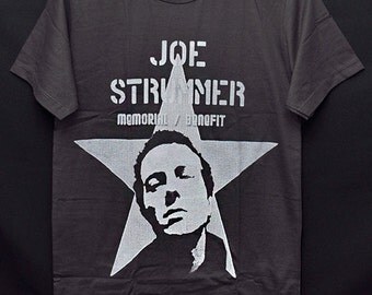 joe strummer t shirt on Etsy, a global handmade and vintage marketplace.