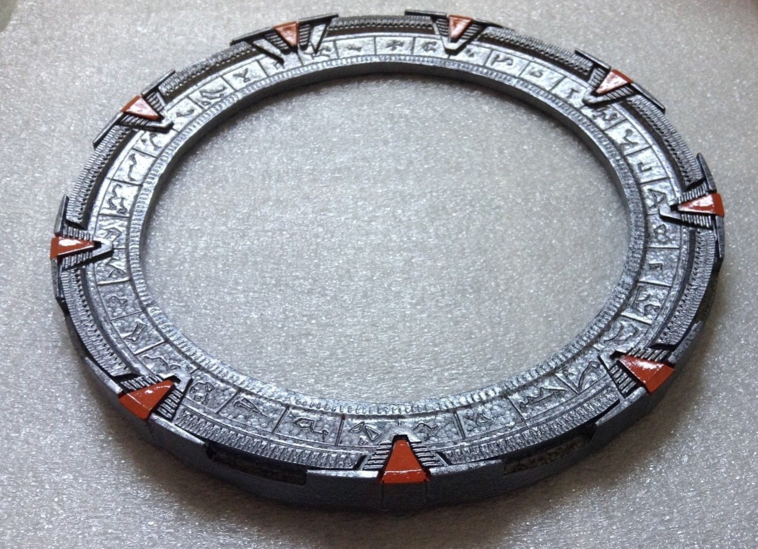Stargate SG1 Replica/Ring Model 7.75 inches Silver