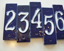 Popular items for tile house numbers on Etsy